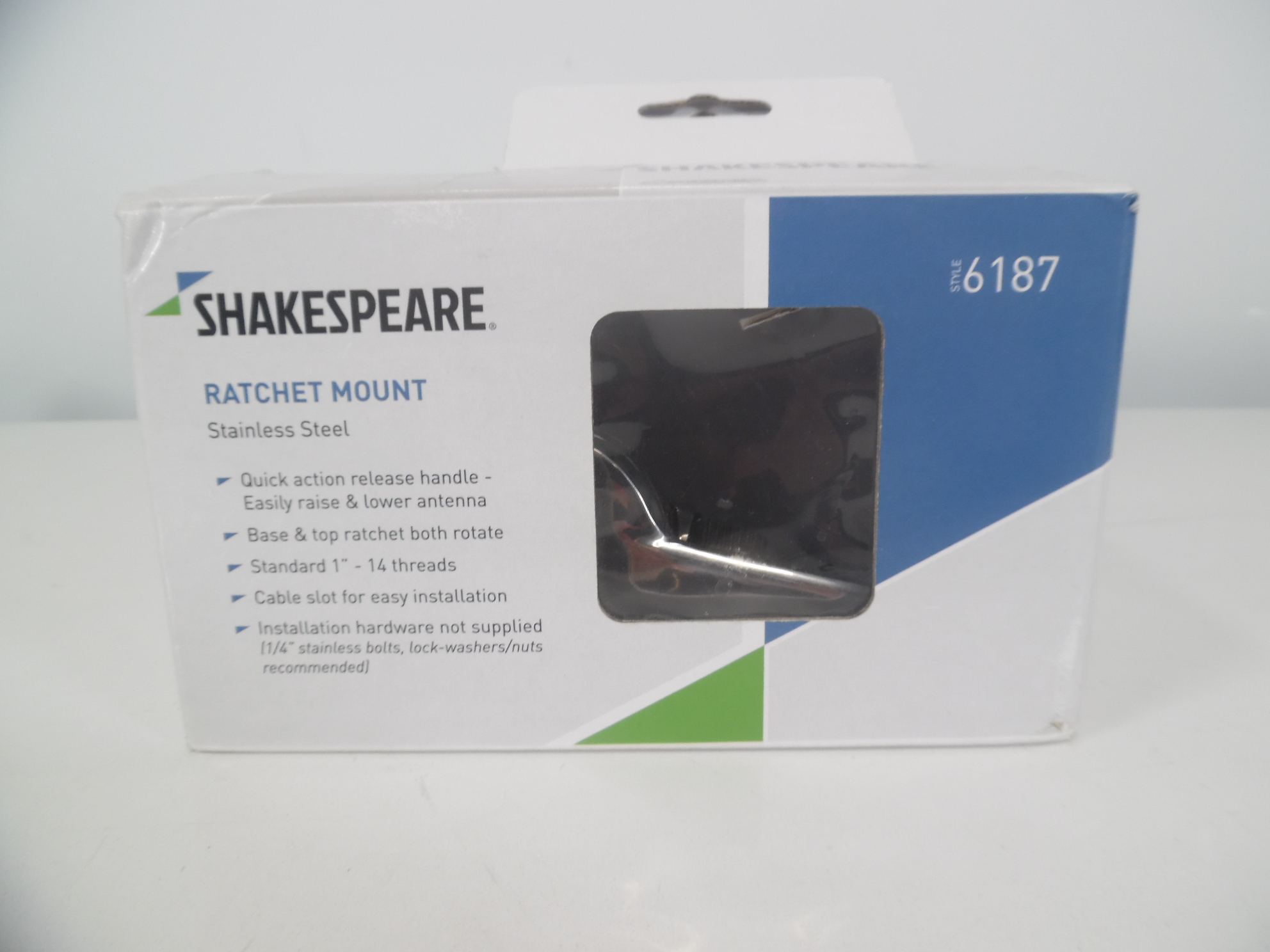 Shakespeare Ratchet Antenna Mount Stainless Steel - 6187 **New** - Max ...