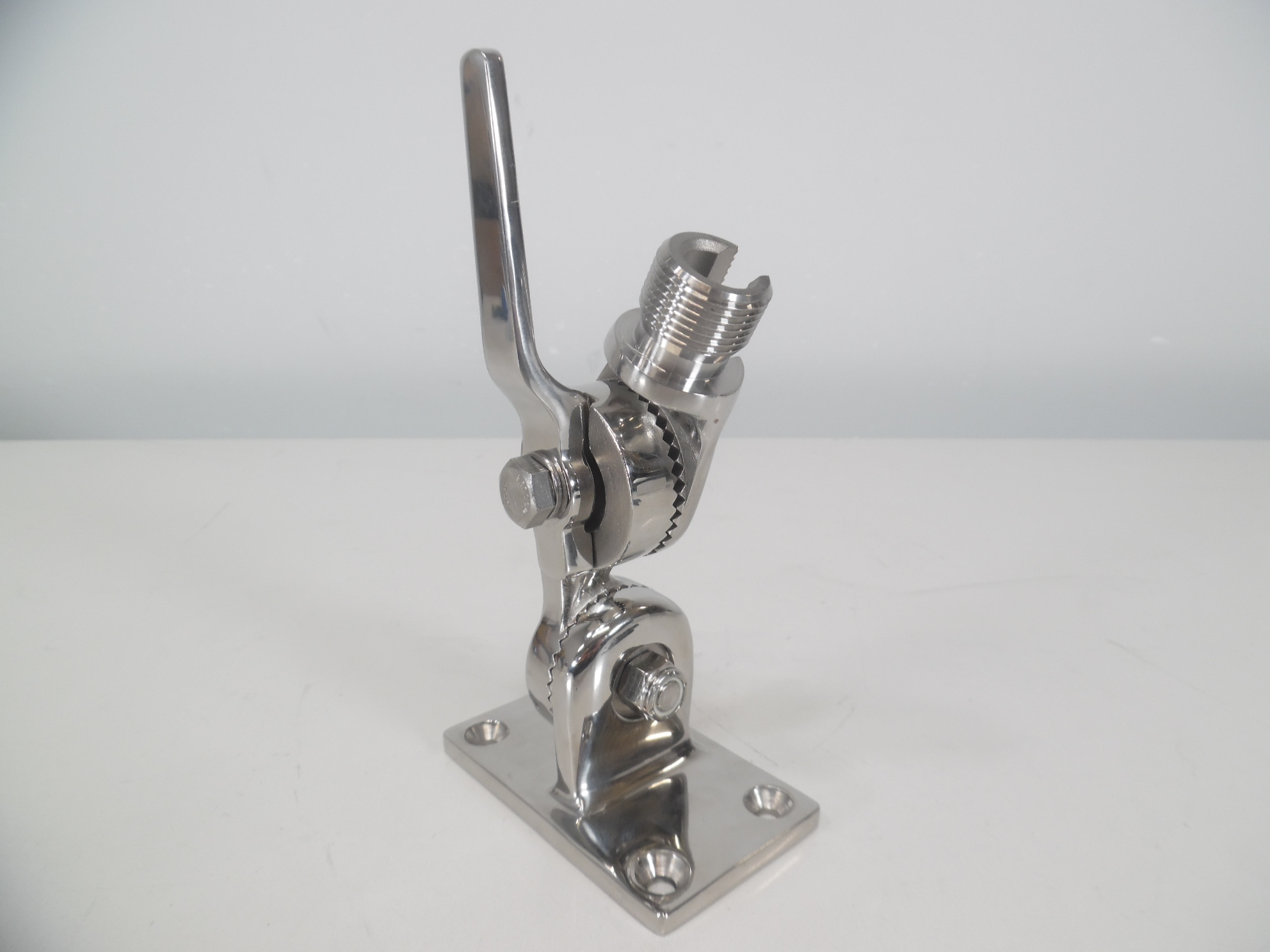 D. Lilly 101-HD Antenna Stainless Steel Ratchet Mount 1″-14 Threads ...