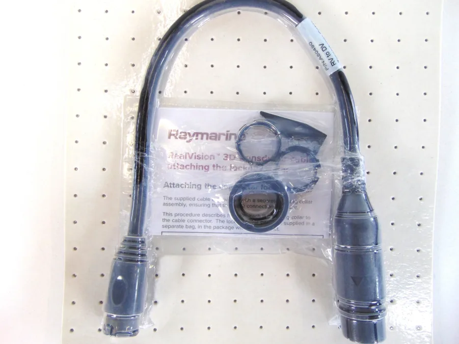 Raymarine RV to DV Transducer Cable A80490 New In Box 90 Day Warranty ...