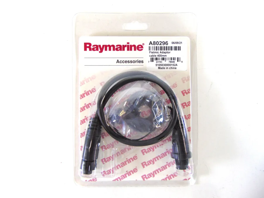 Raymarine Fistmic Adapter Cable 400MM VHF (12 Pin to 10 Pin) *New* Free ...