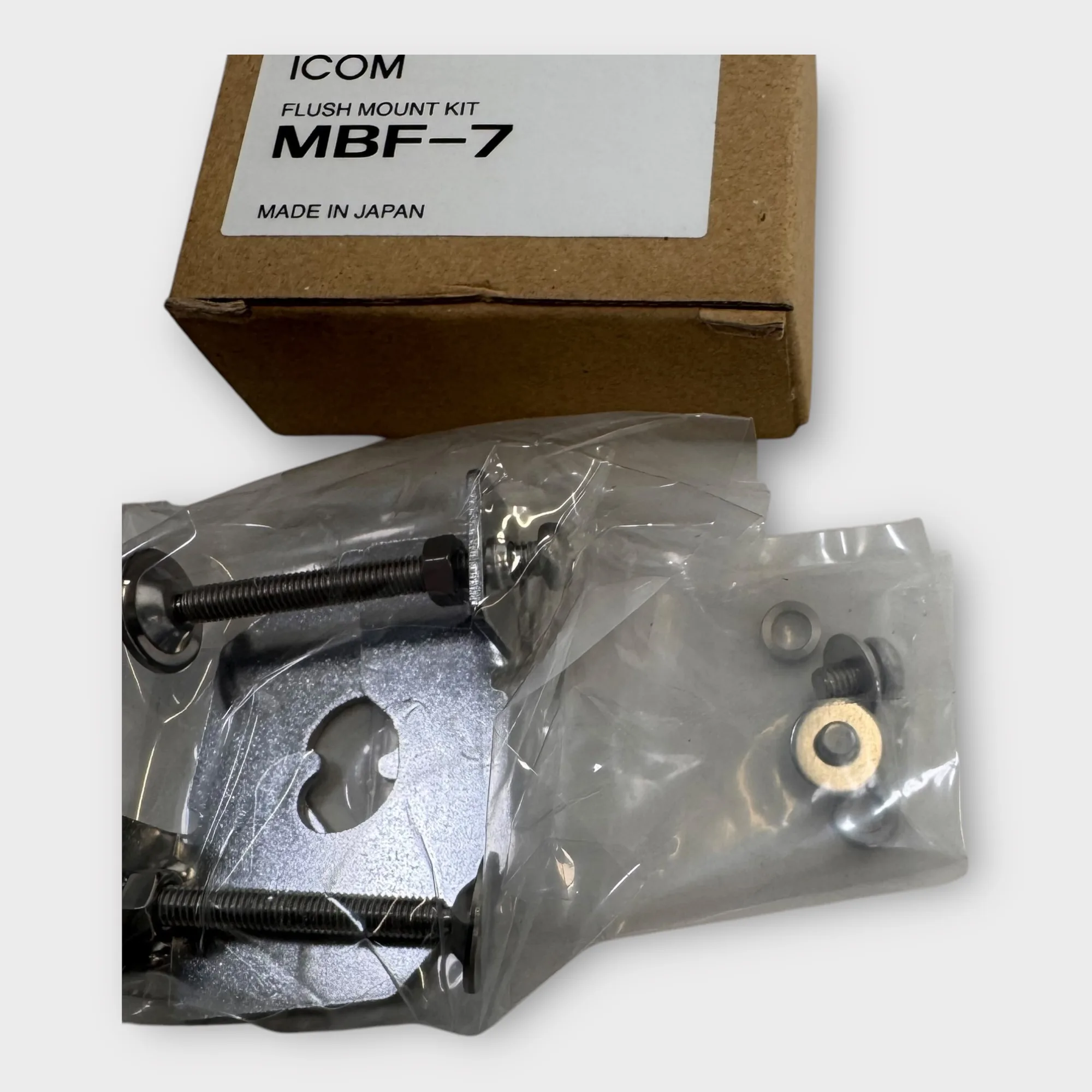 Icom MBF-7 Marine VHF Flush Mount Kit for IC-M510 Fixed Mount Radio ...