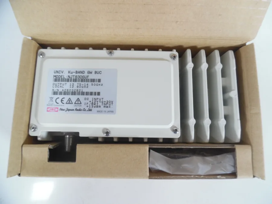 JRC Japan Radio Co. Universal Ku-Band 6W BUC NJT8306UF 13.75-14.5 GHz ...