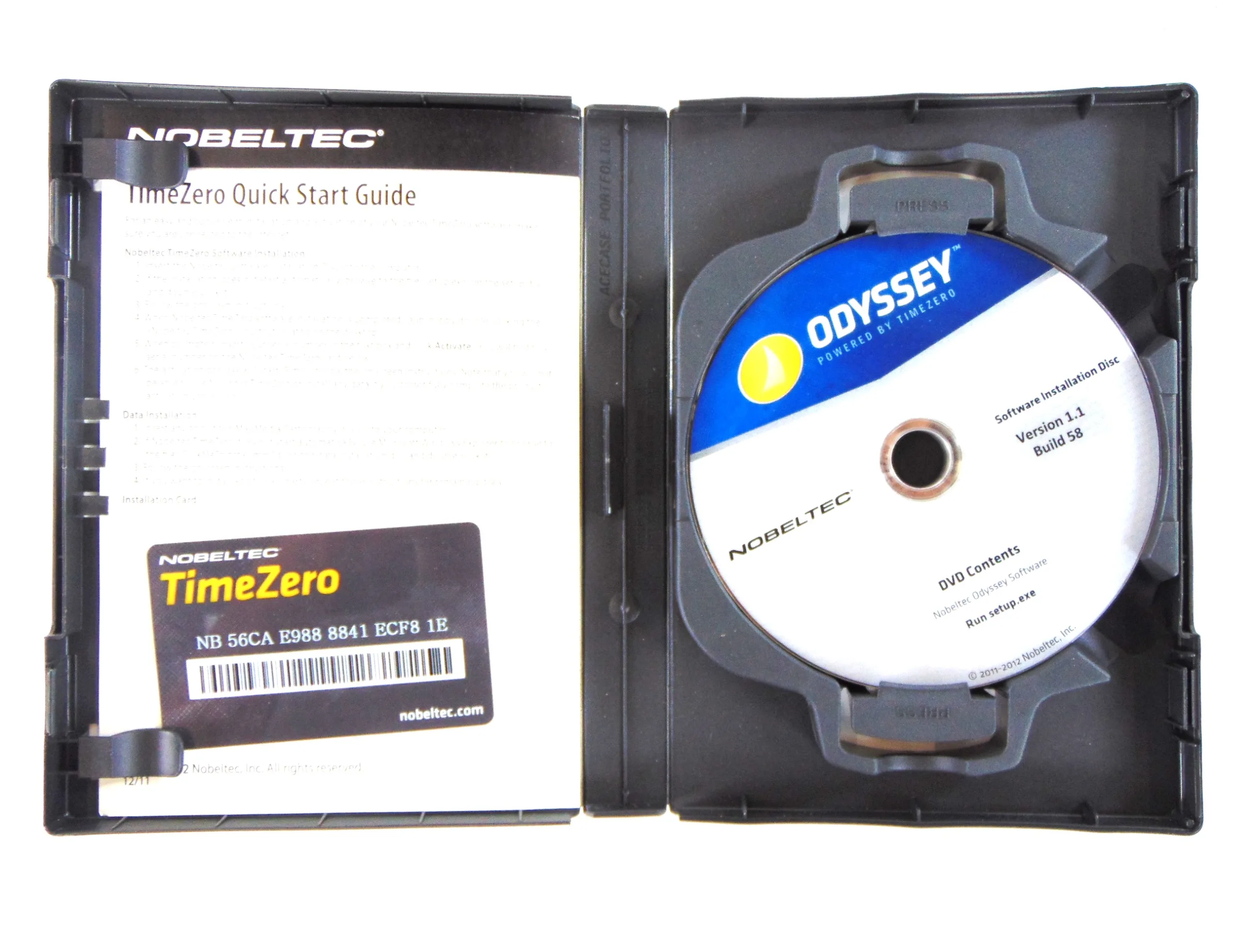 Nobletec Odyssey Powered by TimeZero PC/DVD Navigation Software ...