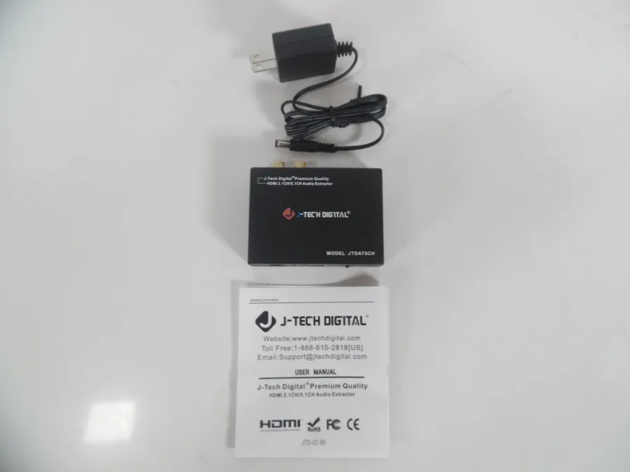 J-Tech Digital JTDAT5CH HDMI 1080P Audio Extractor **New** - Max Marine ...