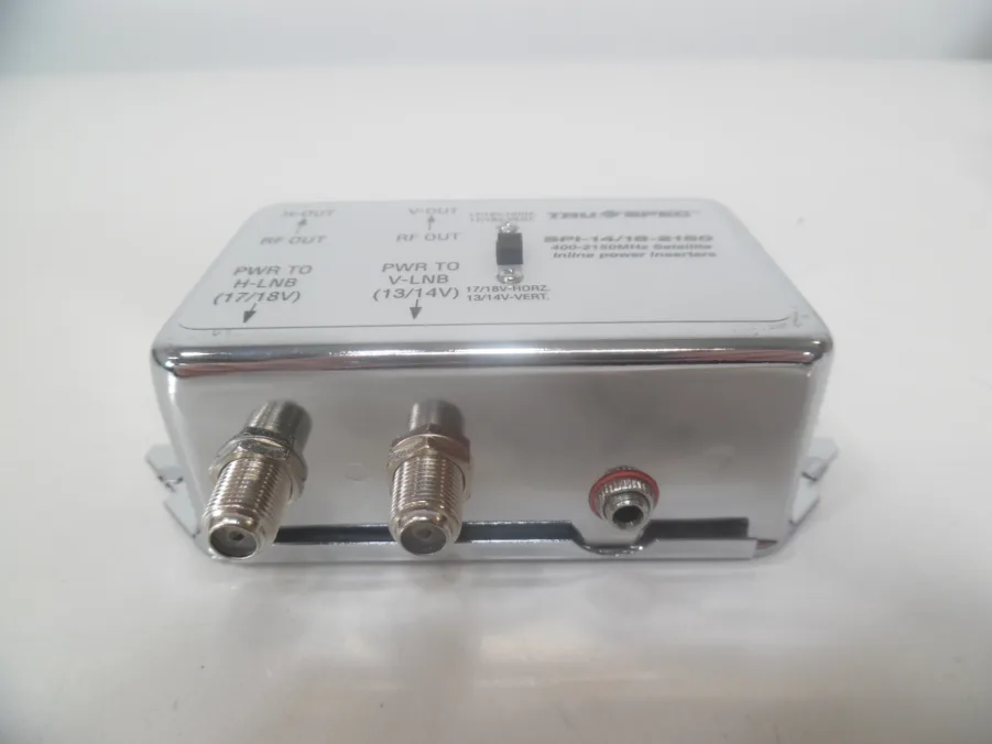 Tru Spec SPI-14/18-2150 Satellite Inline Power Inserter 400-2150MHz ...