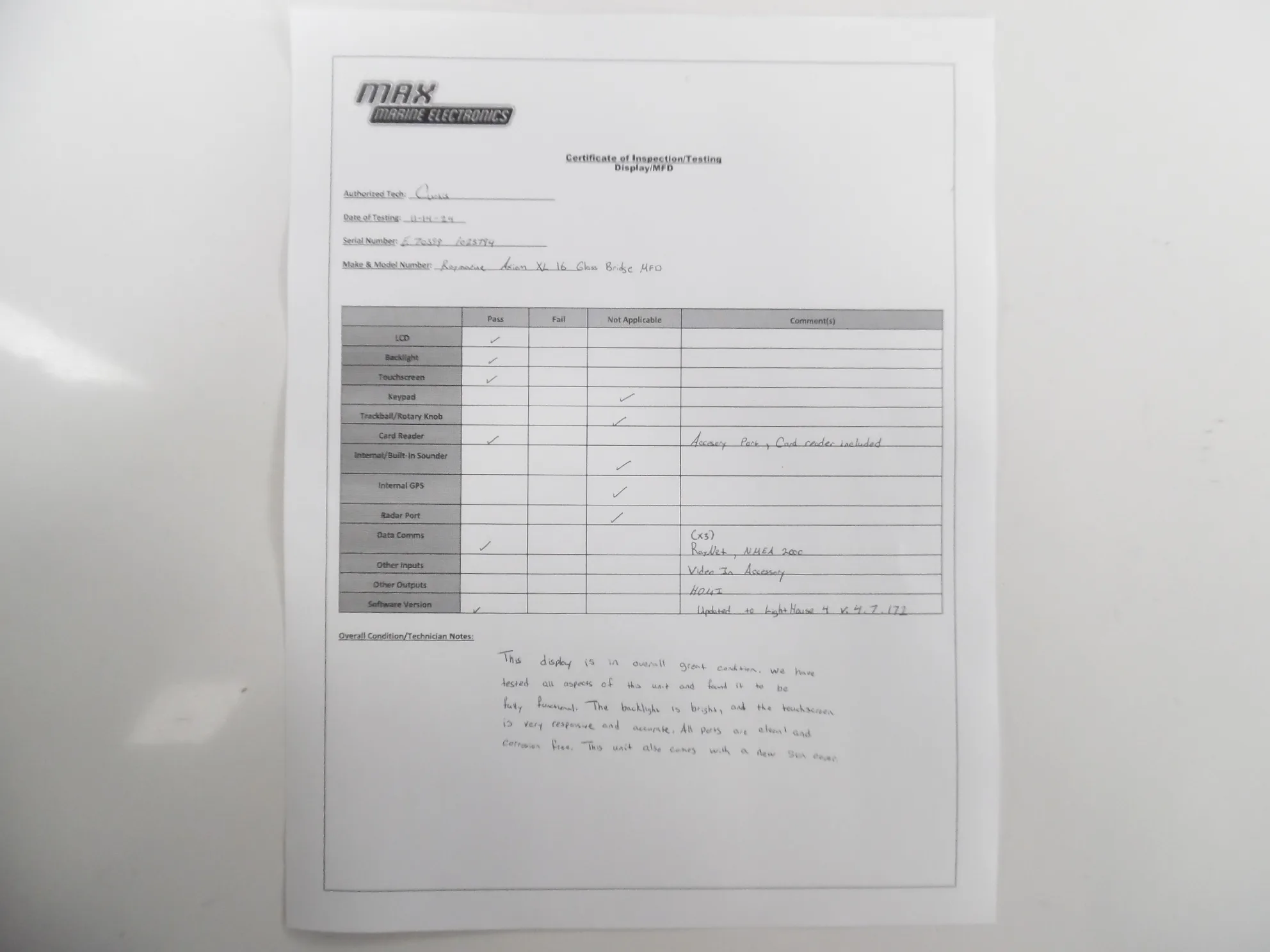 Raymarine Axiom XL 16 Glass Bridge 16" Touchscreen Multifunction ...