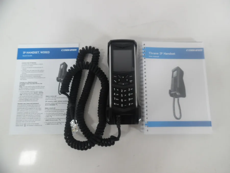 Cobham Thrane and Thrane TT-3672A IP Handset for FleetOne FB250 FB500 ...