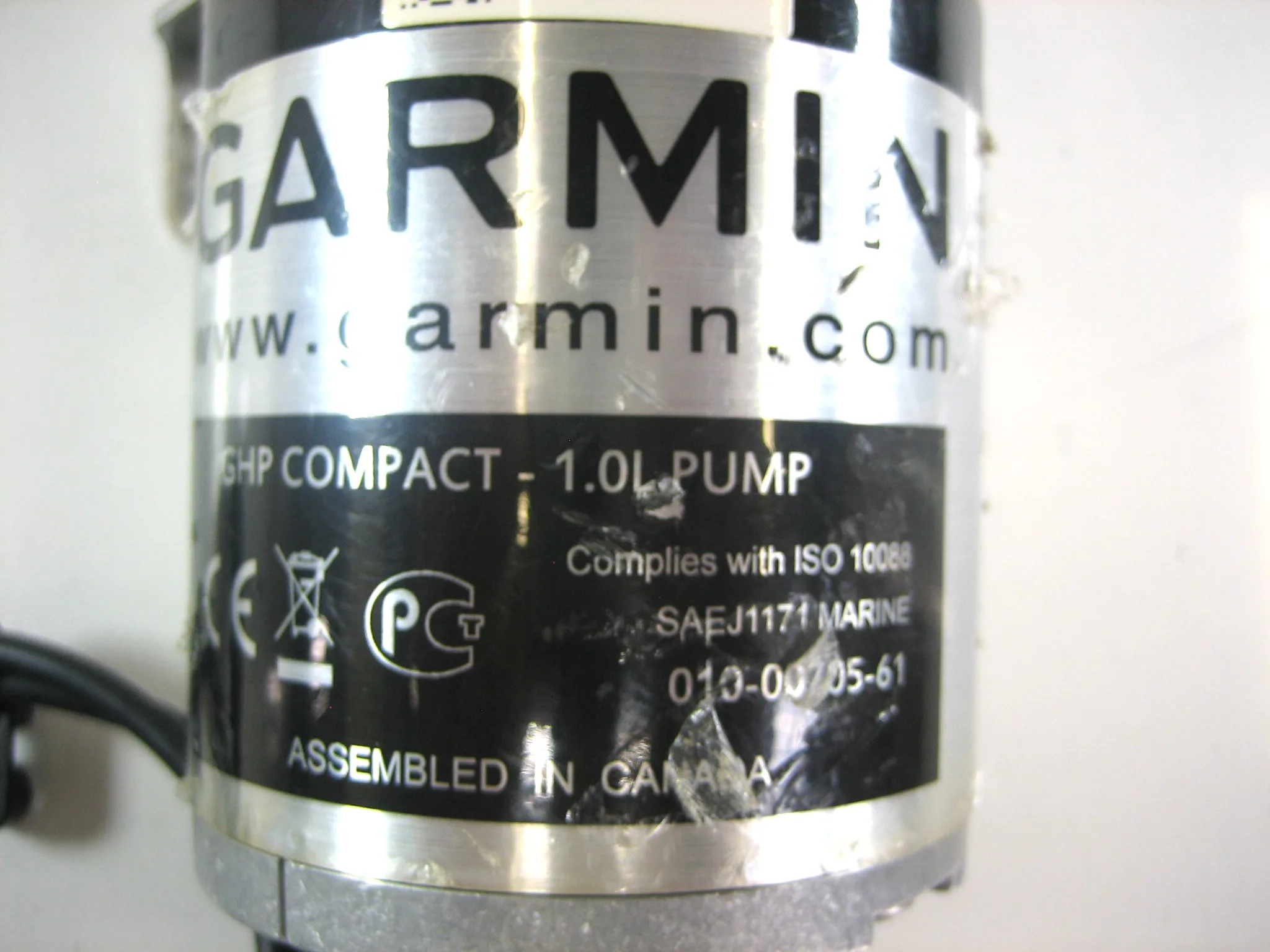 Garmin GHP Compact 1.0L Hydraulic Autopilot Pump 010-00705-61 Tested 90 ...