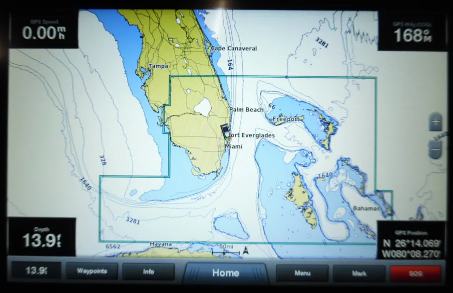 Garmin GPSMap 7610XSV Unit w/ internal CHIRP Sonar -Tested Good- 90 Day ...