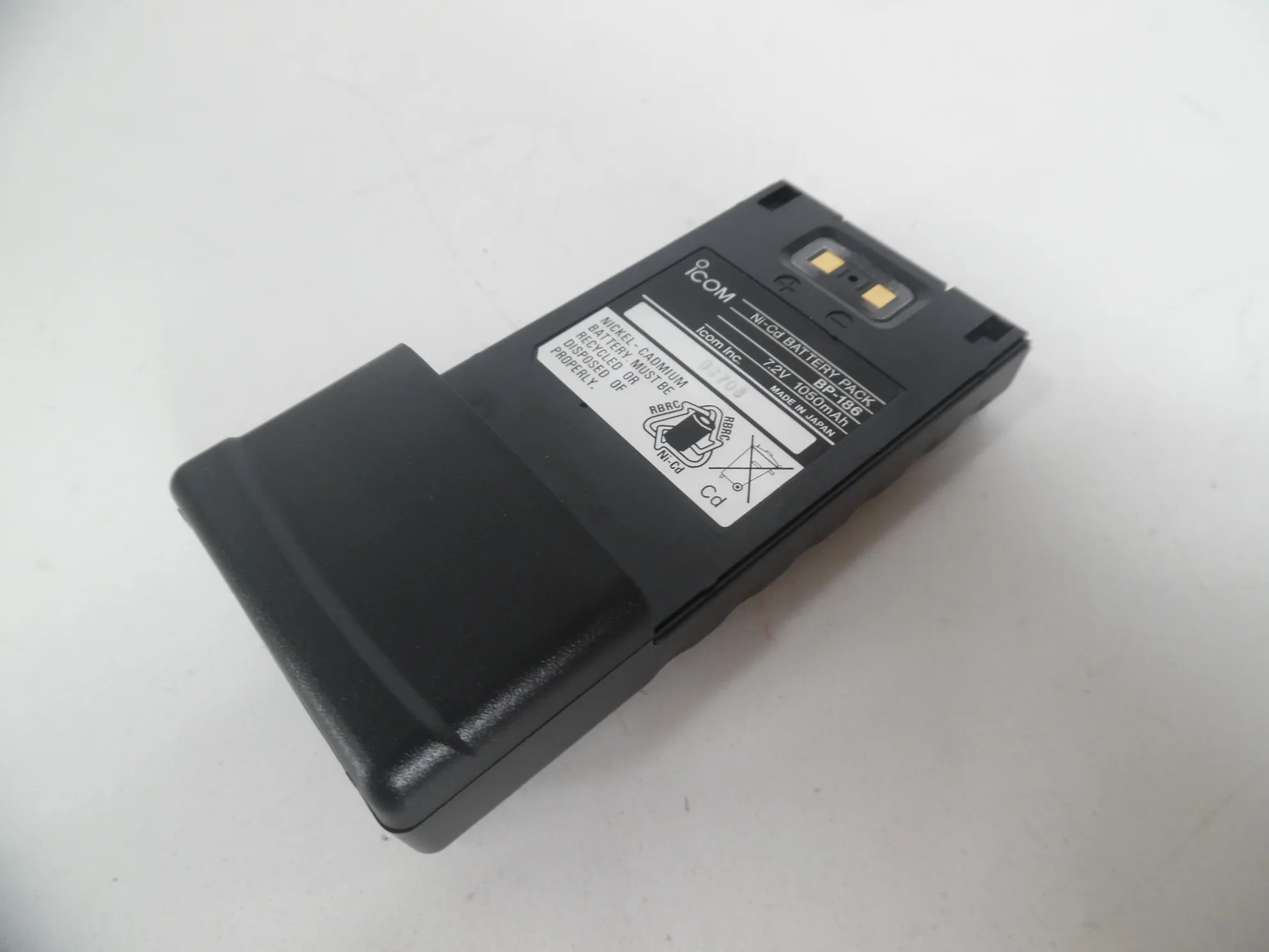 Icom BP-186 NI-Cd Battery Pack for Icom IC-M1 Radio **New** - Max ...