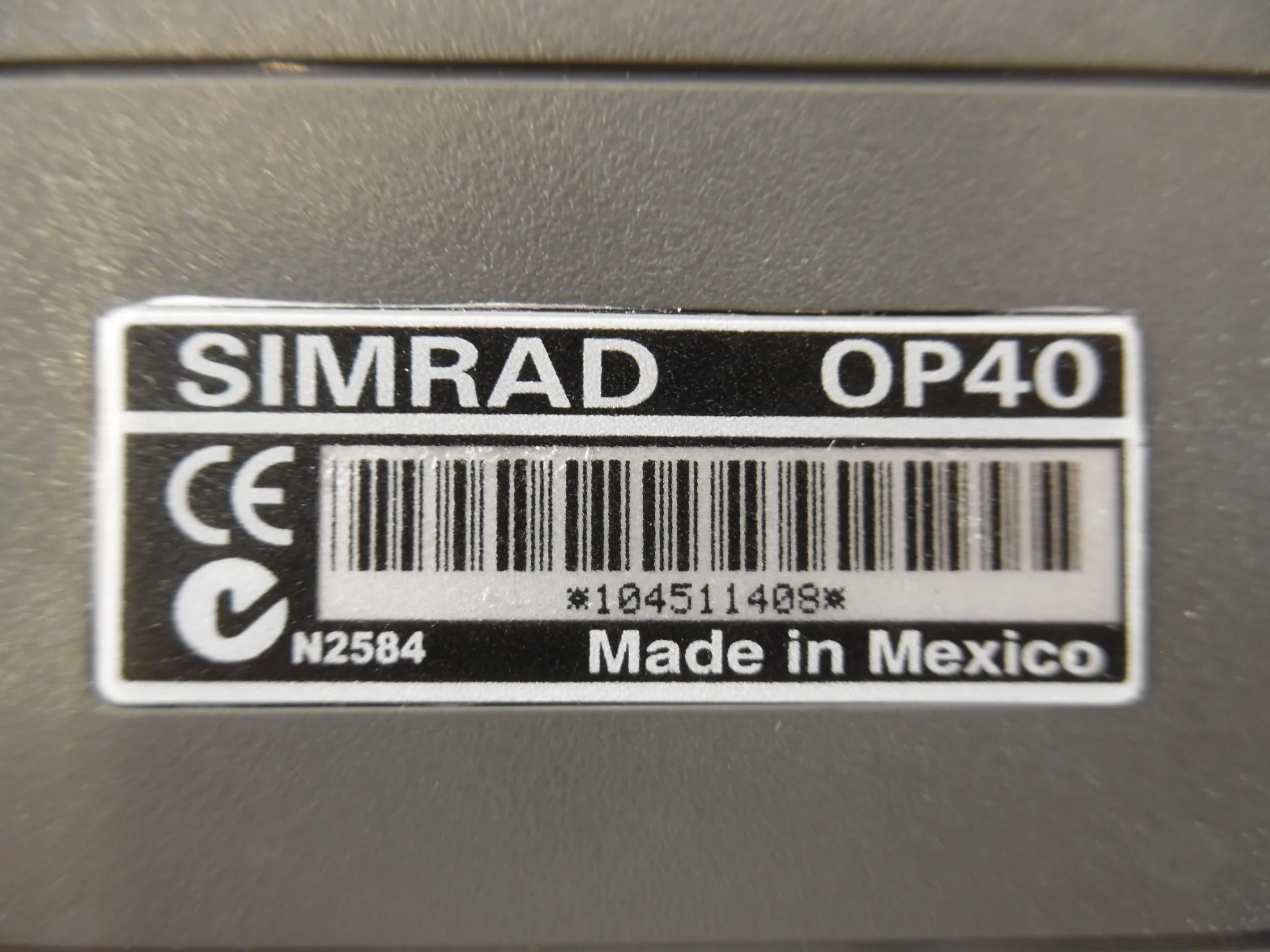 Simrad OP40 For SIMRAD NSO Processor NEW OPEN BOX OLD INVENTORY ...