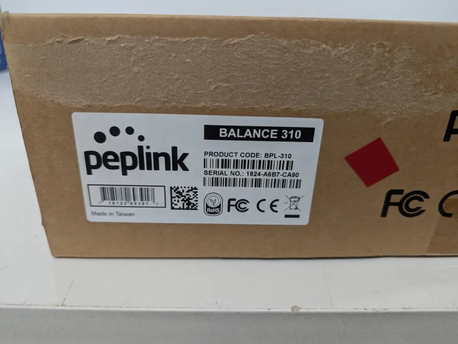 Peplink Balance 310 BPL-310 Multi-Wan Router - New In Box - Max Marine Electronics