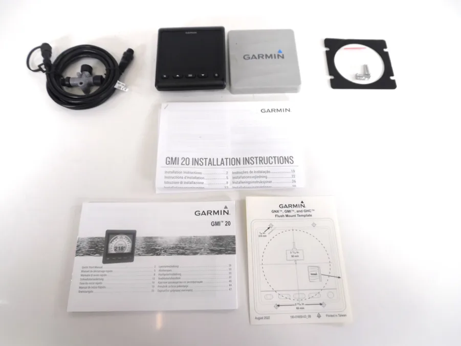 Garmin GMI20 Marine Instrument 010-01140-00 w/ Accessories Tested - Max ...