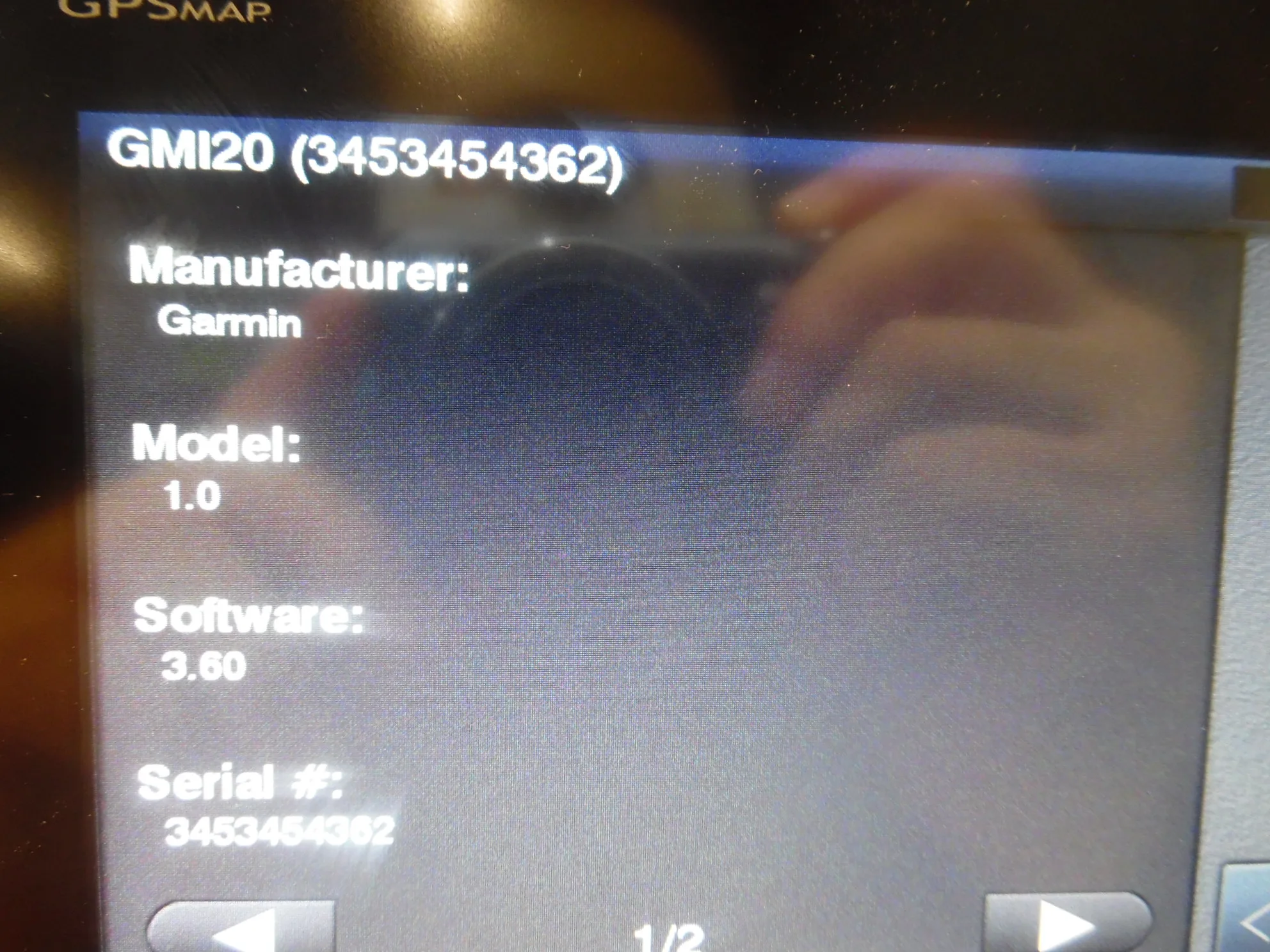 Garmin GMI20 Marine Instrument 010-01140-00 w/ Accessories Tested - Max ...