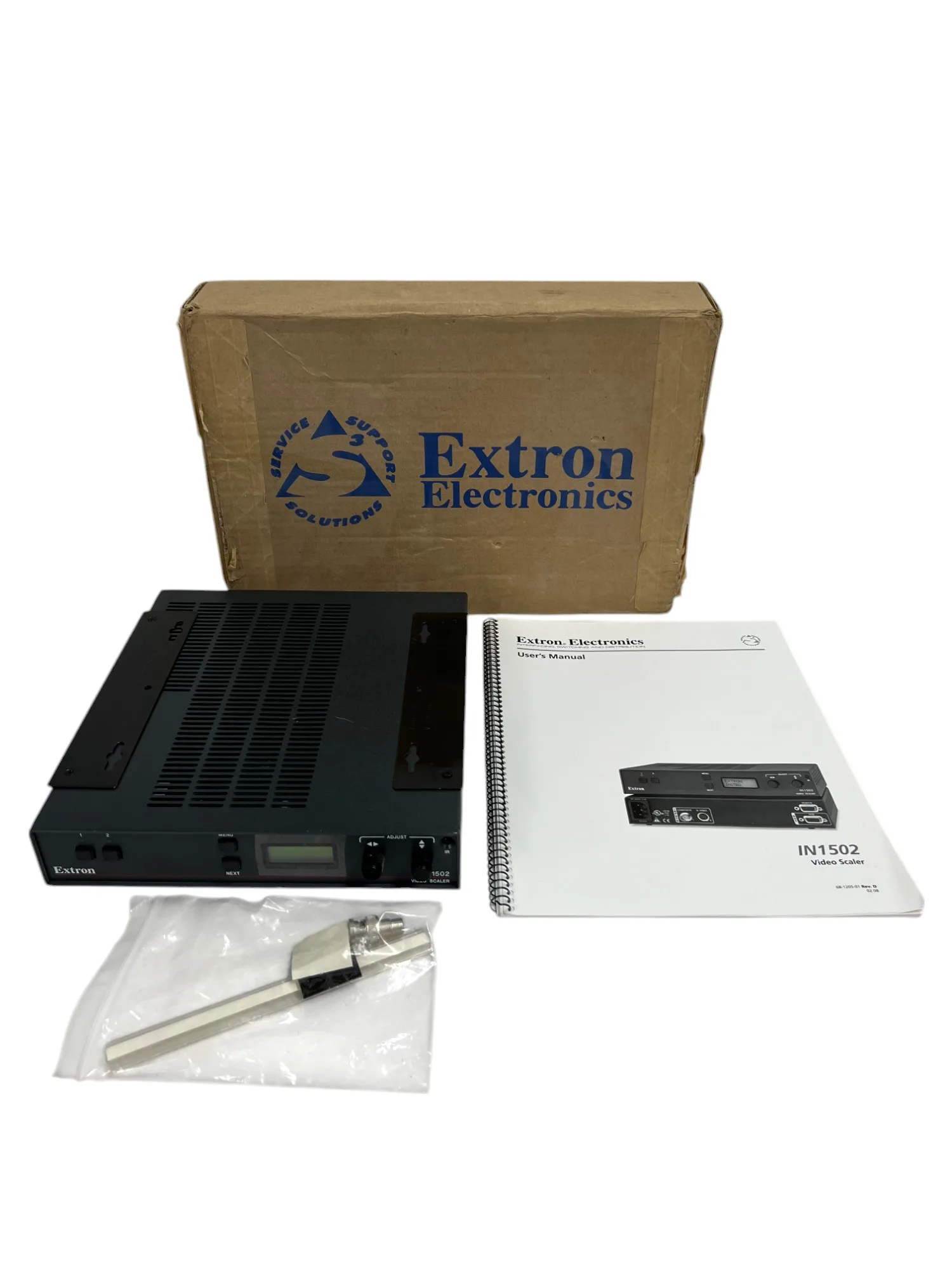 Extron IN1502 2 Input Video Scaler - Includes Manual & Power Cable ...