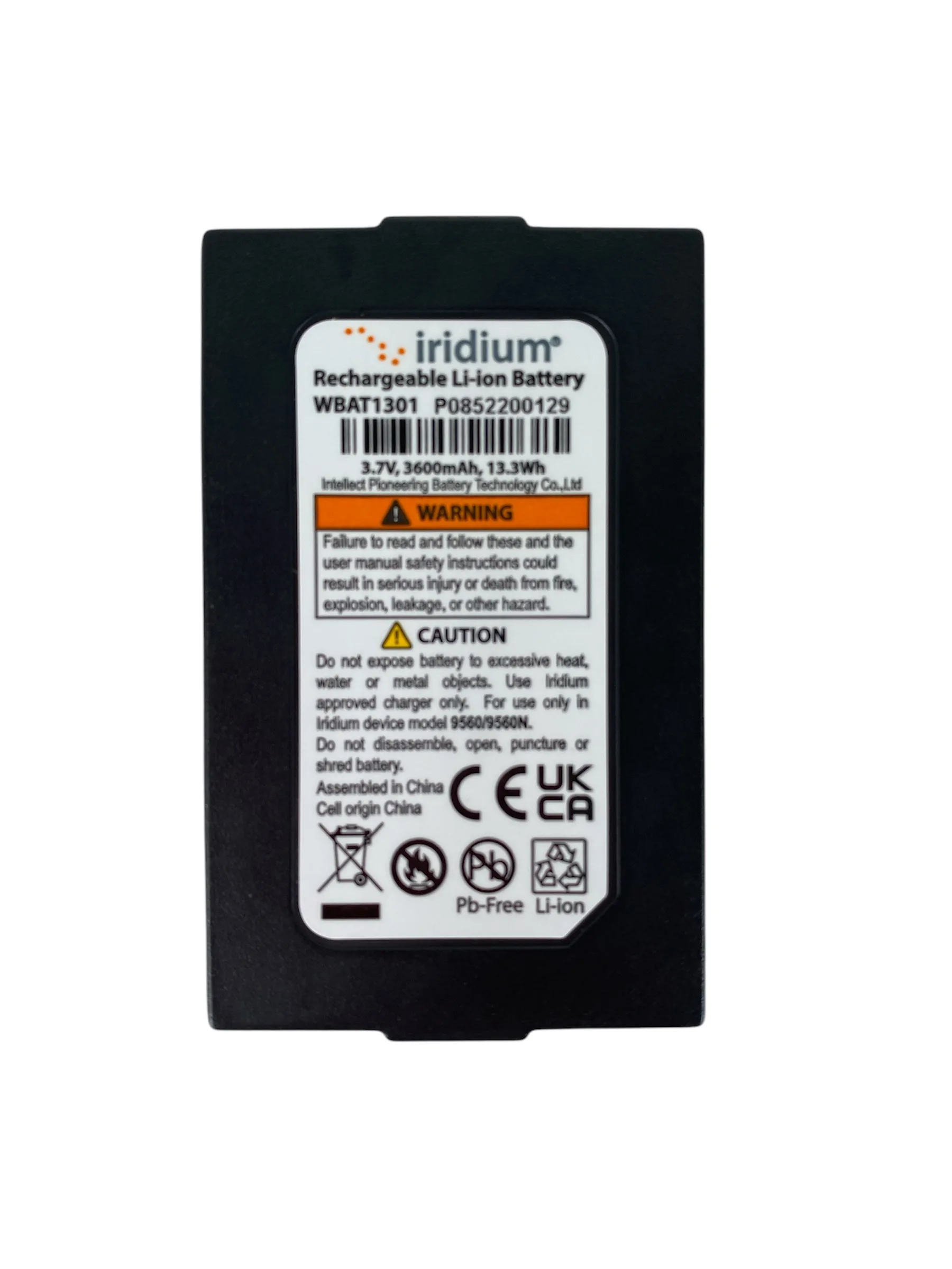 Iridium WBAT1301 Rechargeable Li-ion Battery For Iridium GO! **New ...