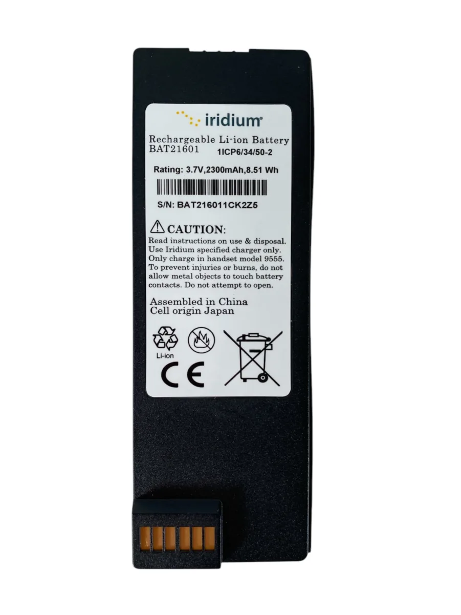 Iridium BAT21601 Rechargeable Li-ion Battery For Iridium 9555 **New ...