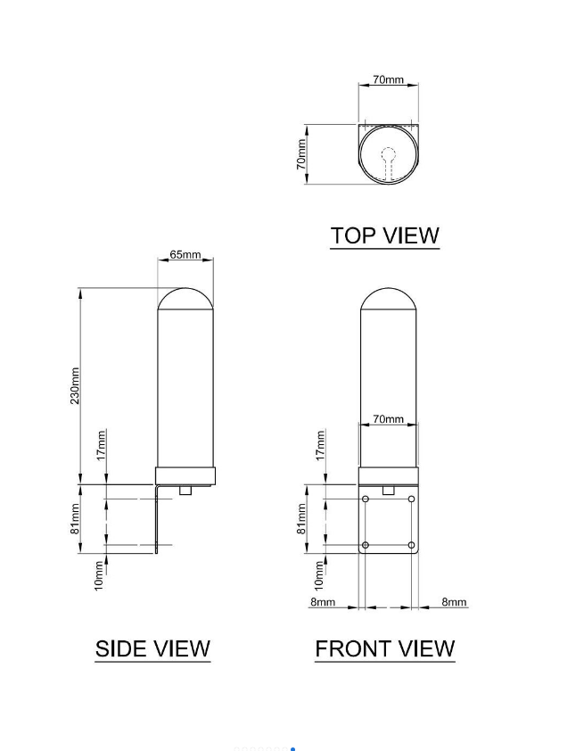 Proxicast ANT-126-002 Universal Wide-Band 4G/5G - 10 dBi Antenna **New** - Max Marine Electronics