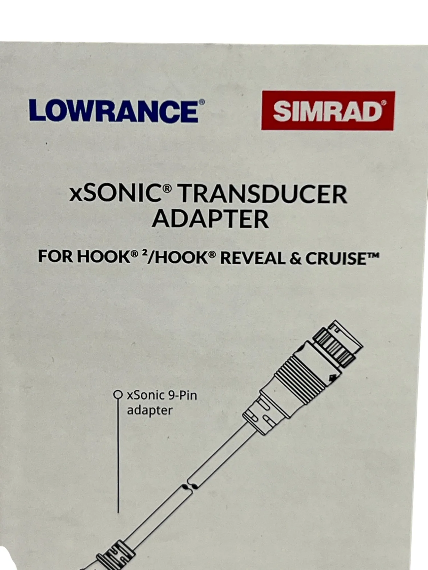 Lowrance Simrad xSonic Transducer Adapter Hook2 HookReveal Cruise 000 ...