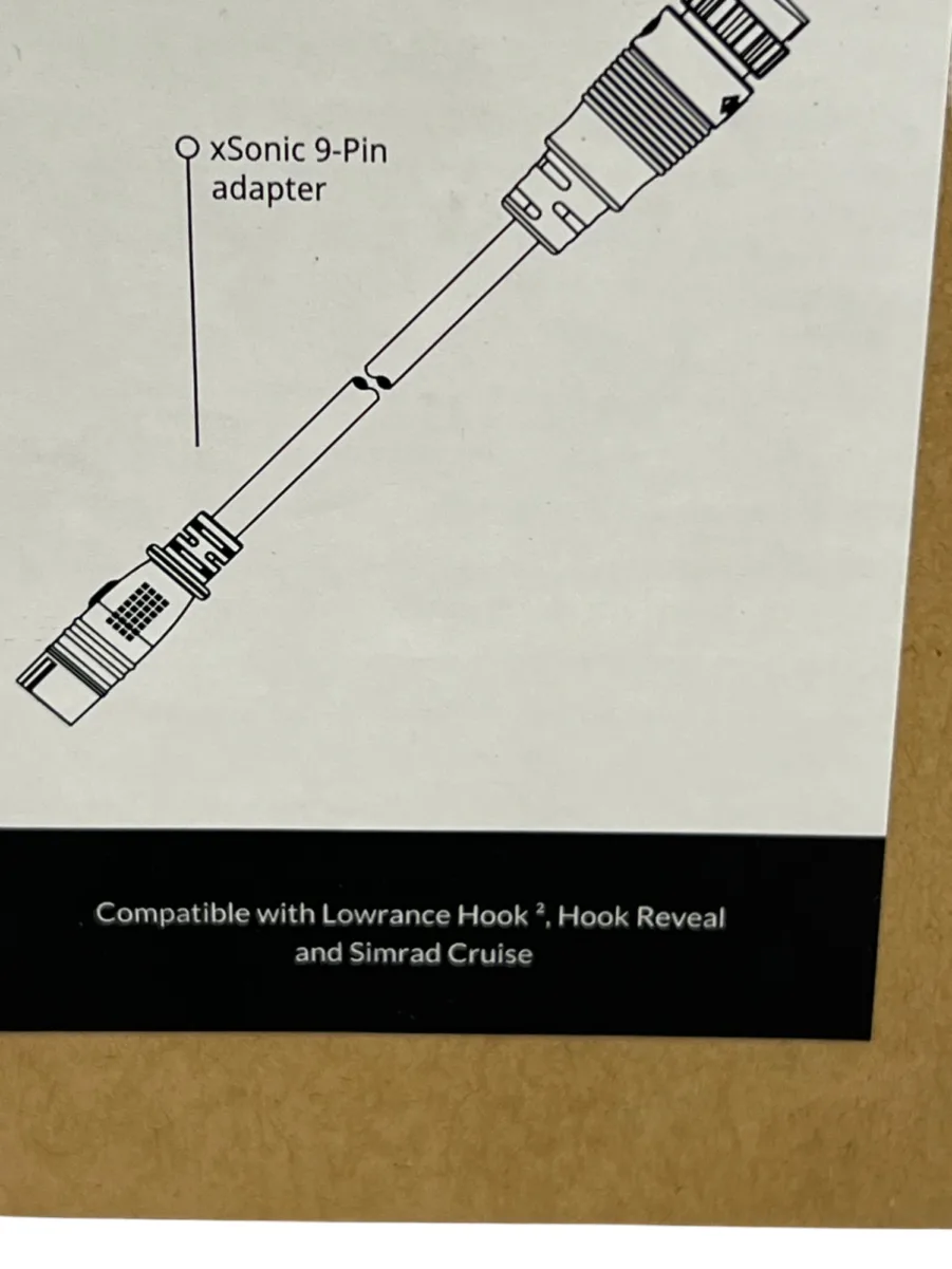 Lowrance Simrad xSonic Transducer Adapter Hook2 HookReveal Cruise 000 ...