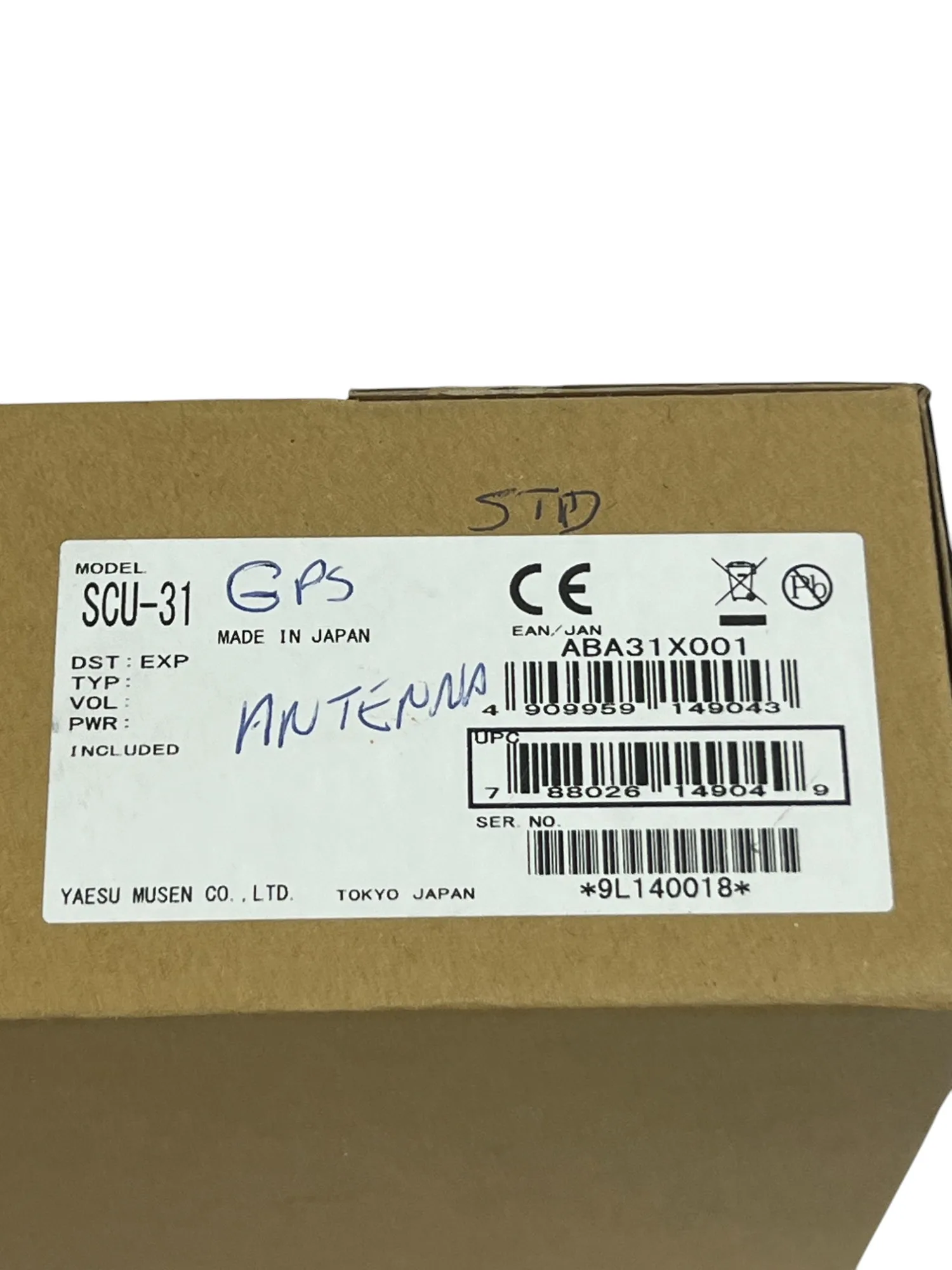 Standard Horizon SCU-31 Smart GPS Antenna for Chartplotters w/6 Pin ...