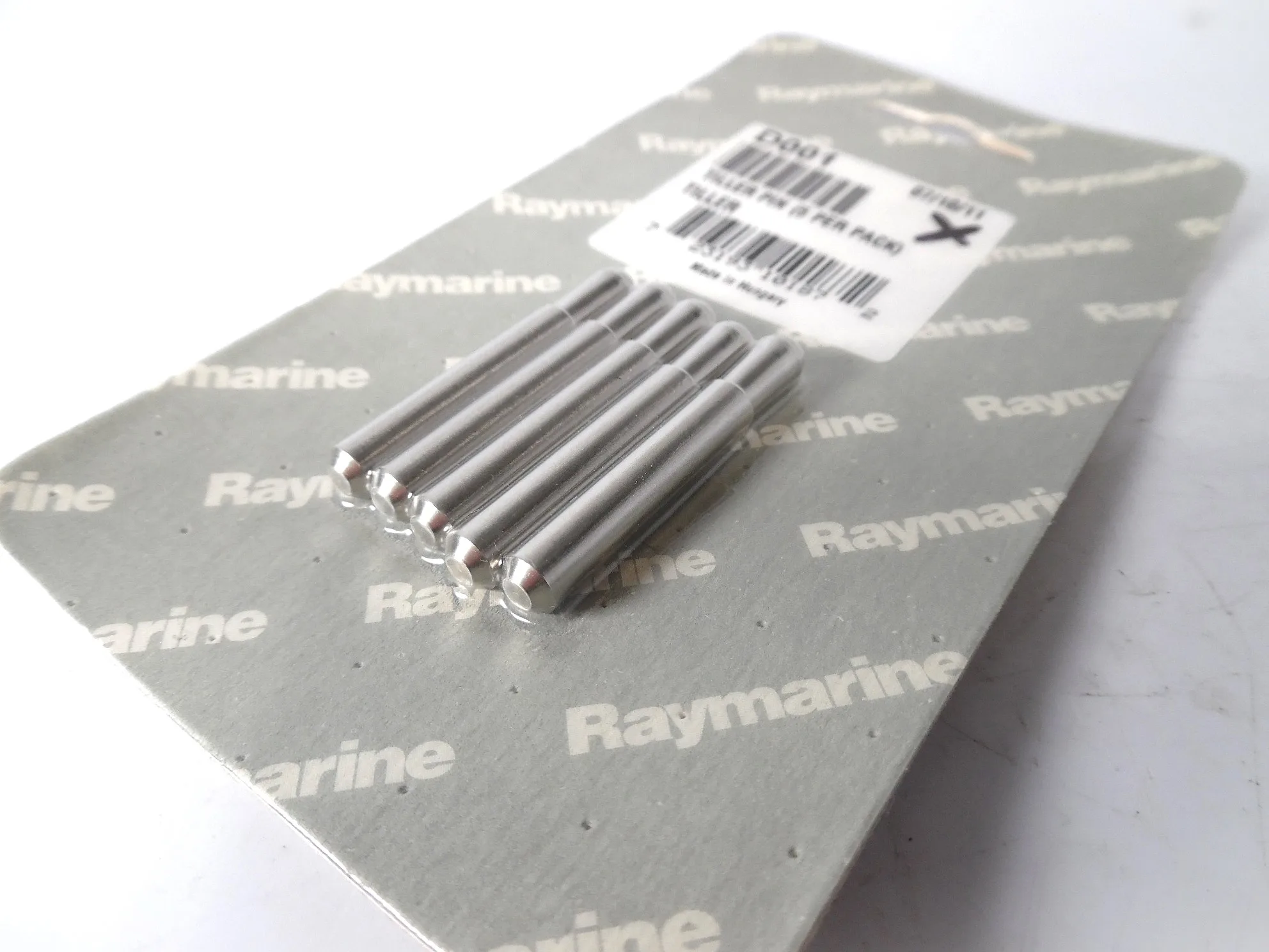 Raymarie Tiller Pin 5-Pack D001 for ST1000/ST2000 - Max Marine Electronics