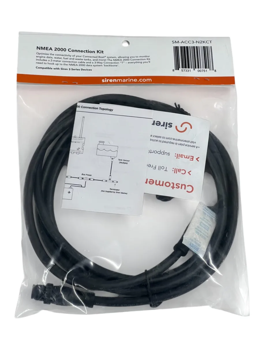 Siren Marine *NEW IN PACKAGE* SM-ACC3-N2KCT NMEA 2000 Connection Kit f ...