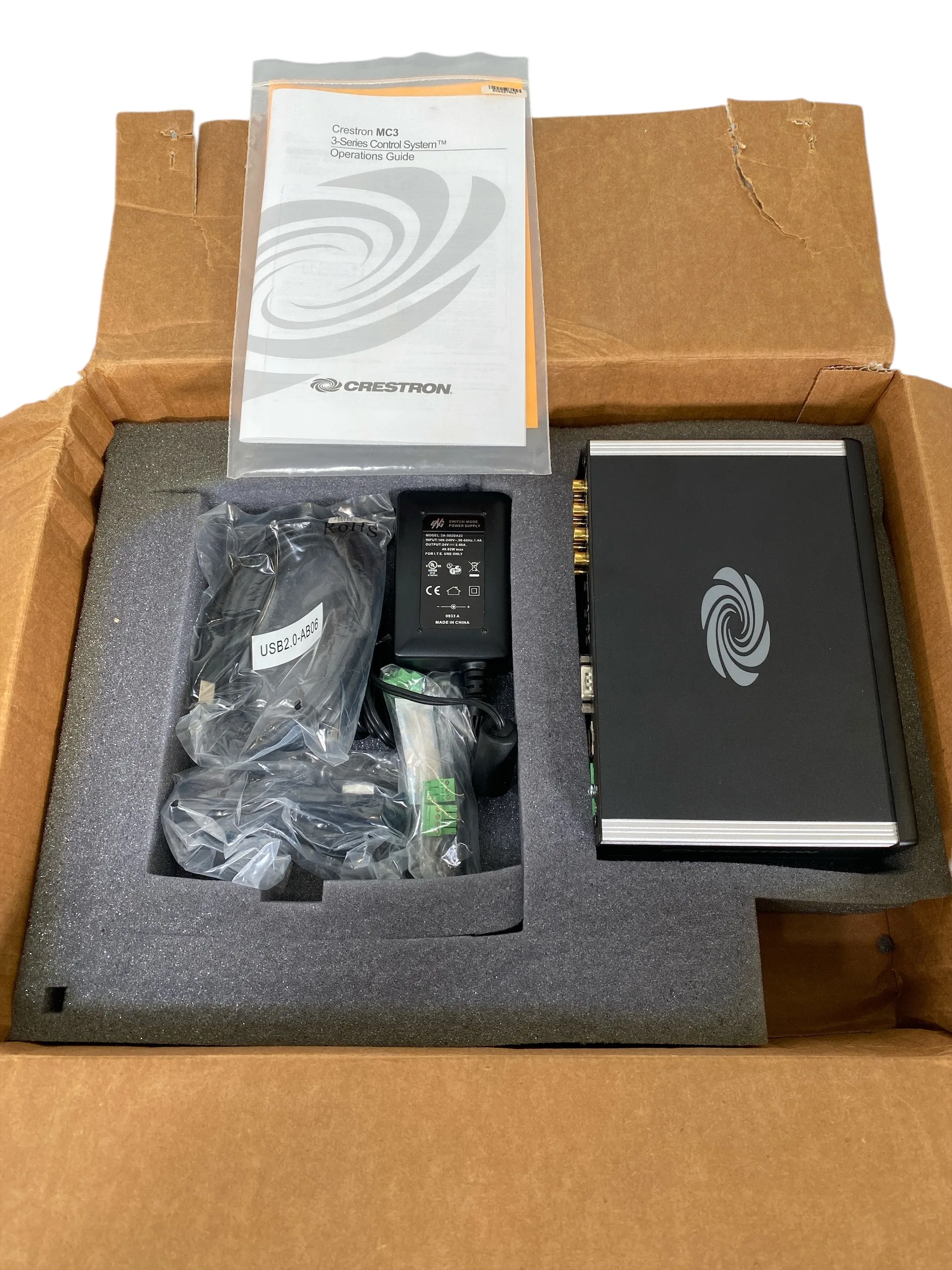 Crestron MC3 Series Control System With Wireless Gateway **New- Open ...