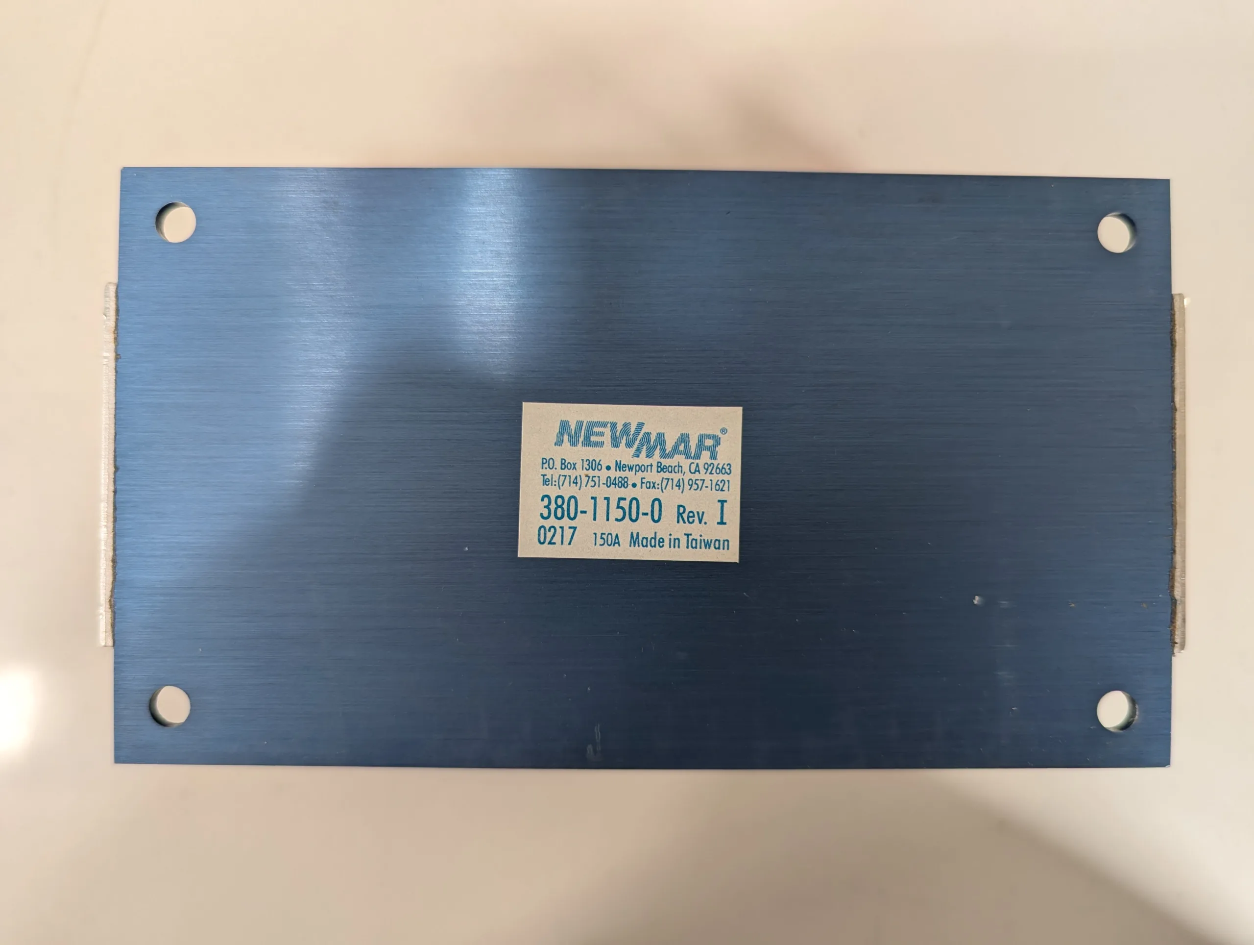 Newmar 150A Alternator Noise Filter P/N: 380-1150-0 NEW- Open Box - Max ...