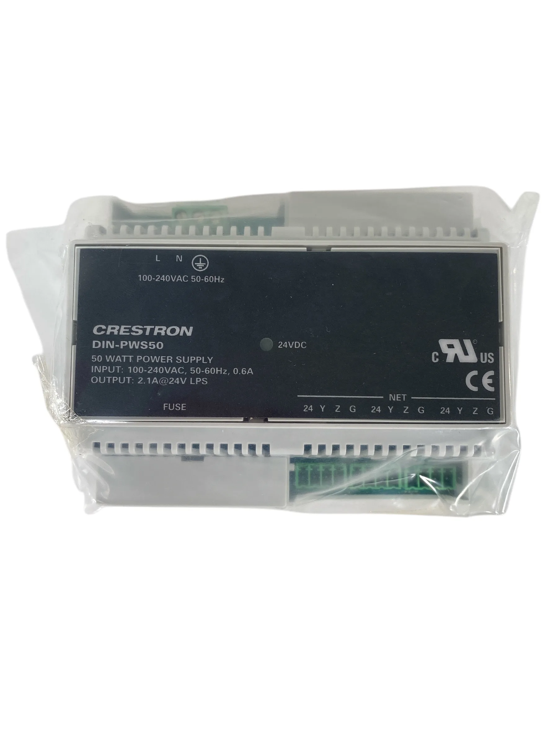 Crestron DIN-PWS50 50W Power Supply for Standard DIN Rail **New** - Max ...