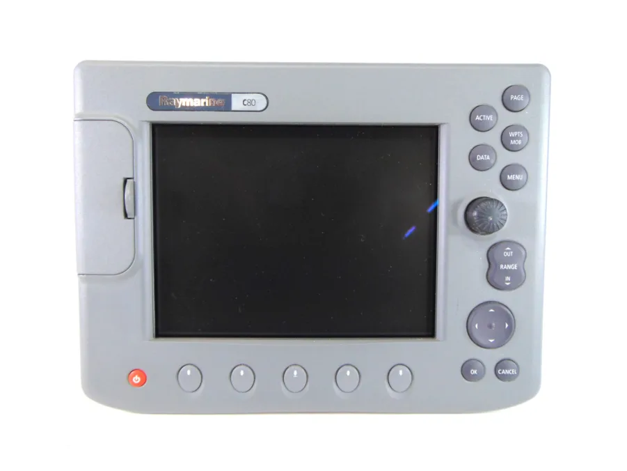 Raymarine C80 Classic Multifunction Display Unit E02020 w/ Bezel & Sun ...