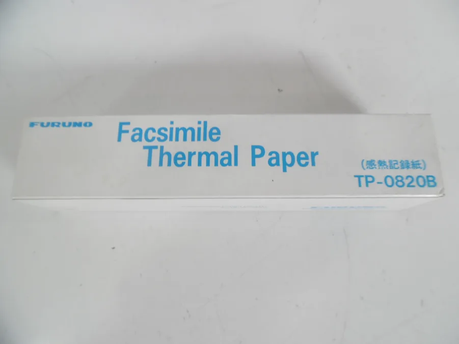 Furuno TP-0820B 216mm x 20m Weather Facsimile Thermal Paper 000-157-755 ...
