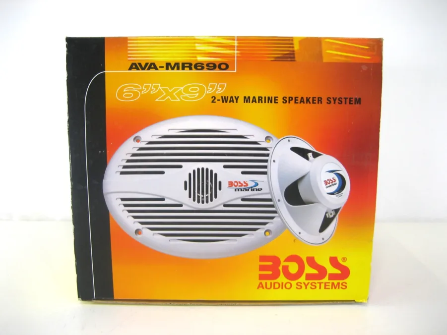 Boss Audio Systems AVA-MR690 6X9'' 2-Way Marine Speakers (White) *New ...