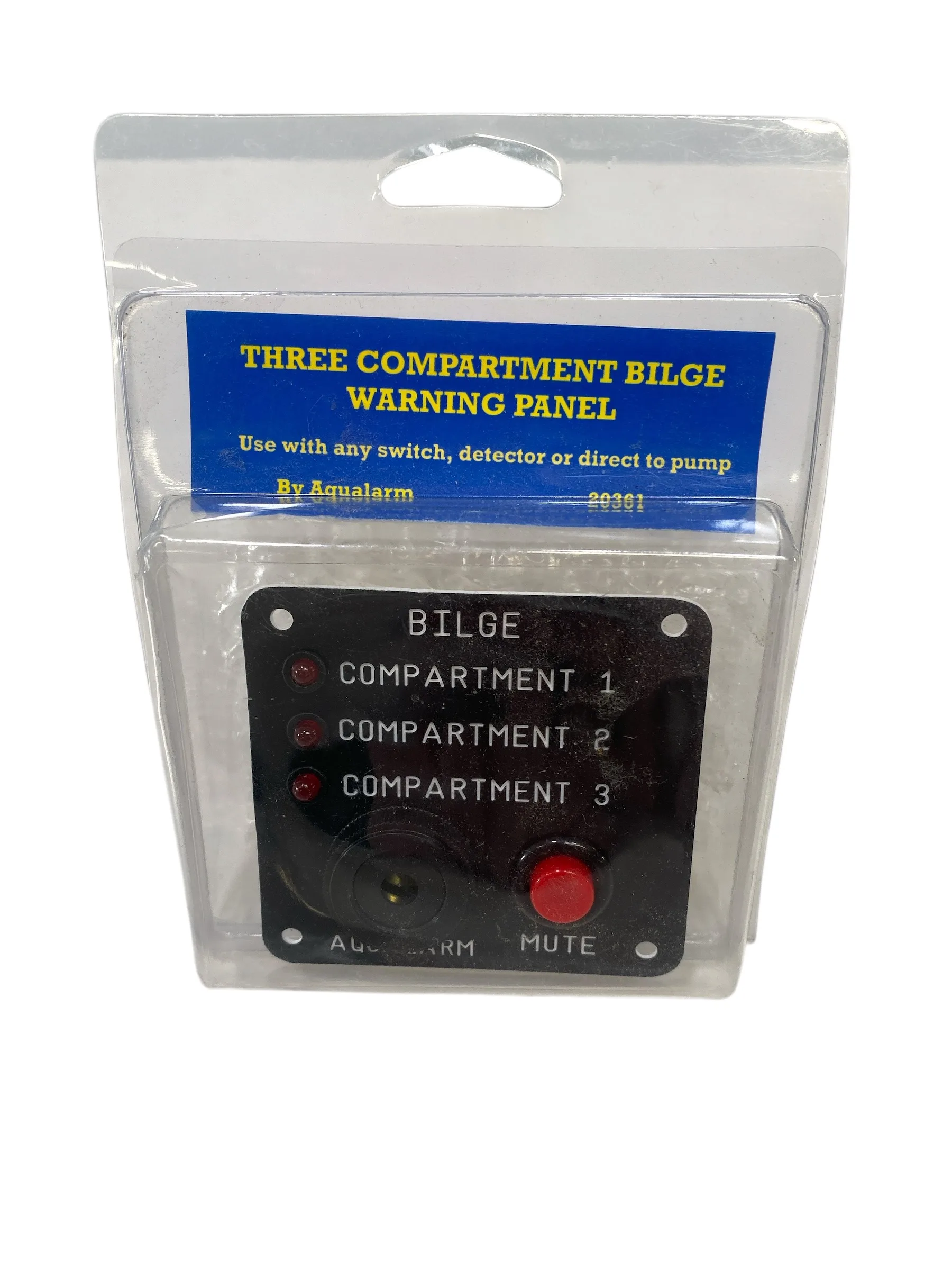 Aqualarm 20361 Three Compartment Bilge Warning Panel 12V **New** - Max ...