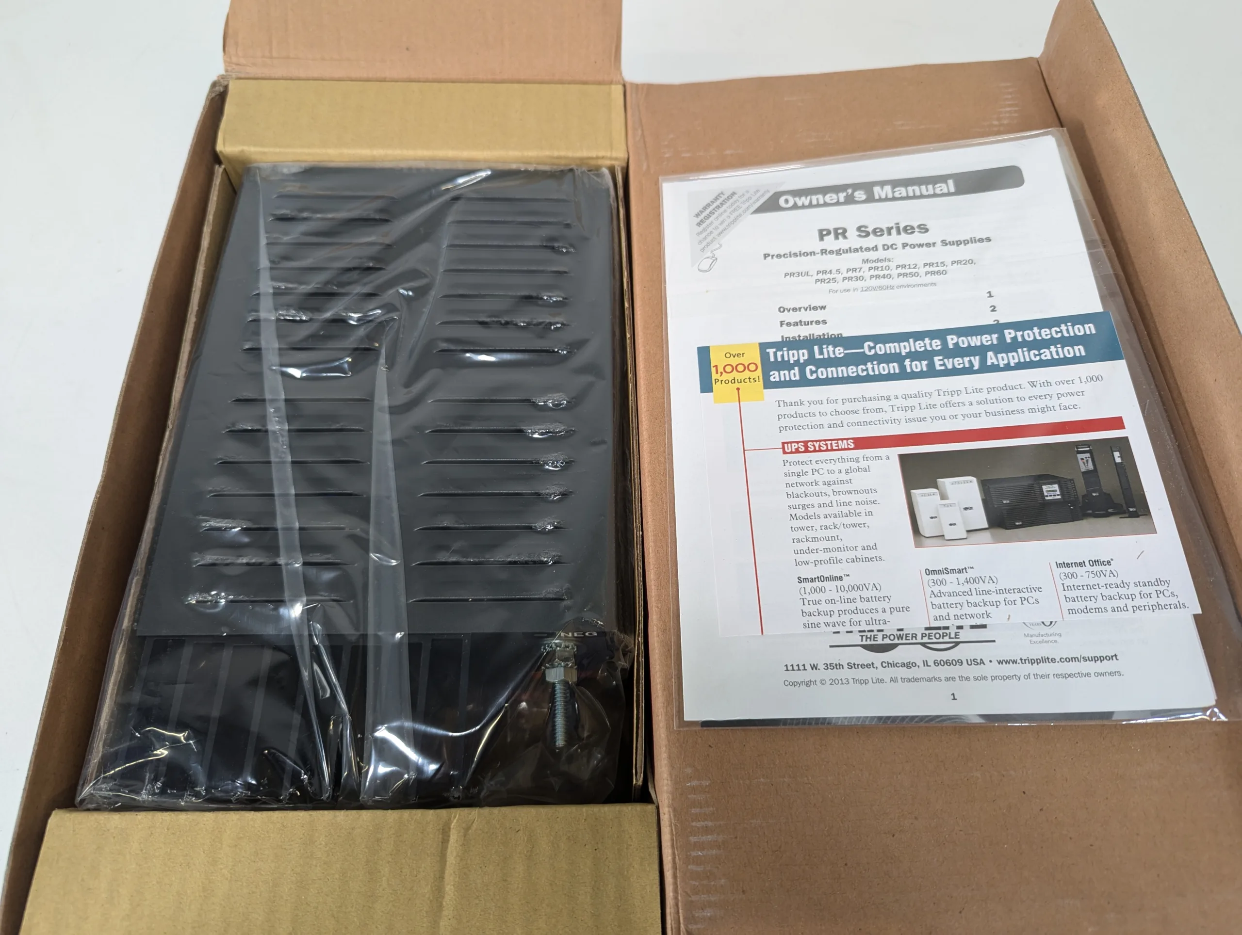 Tripp-Lite PR-25 13.8V 20A Linear AC-DC Power Supply - Max Marine ...