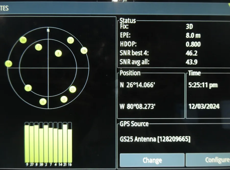 Simrad GS-25 GPS & Heading Sensor 000-11043-001 New Open Box - Max Marine Electronics