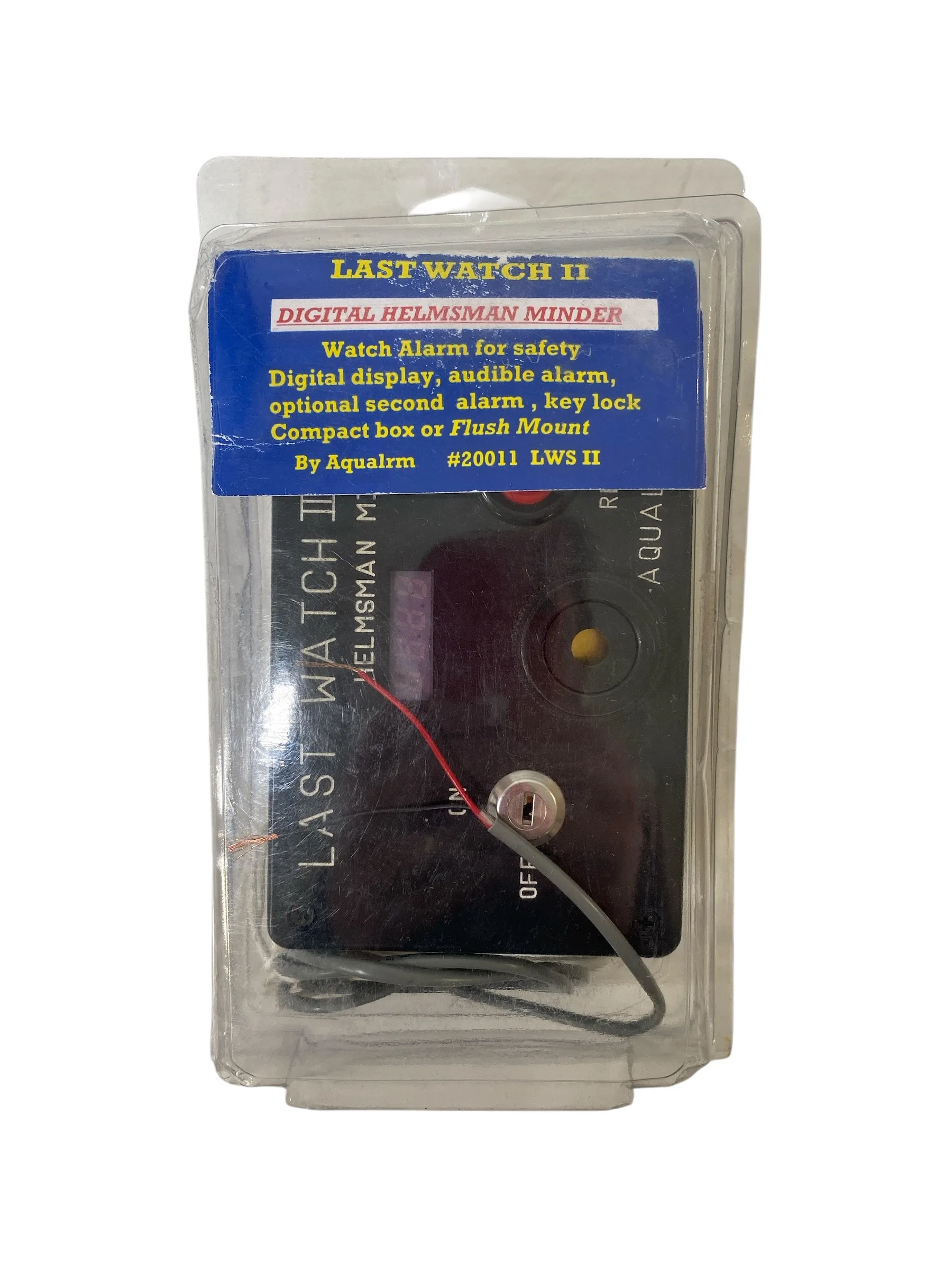 Aqualarm 20011 LWSII Last Watch II Digital Helmsman Alarm 12V - Max ...