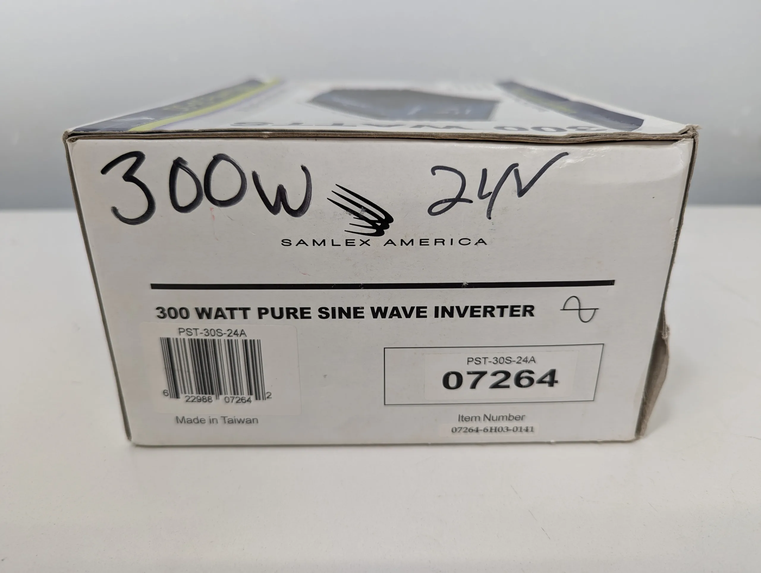 Samlex Pure Sine Wave DC-AC Inverter PST-30S-24A 24VDC Input 120VAC Output NEW - Max Marine ...