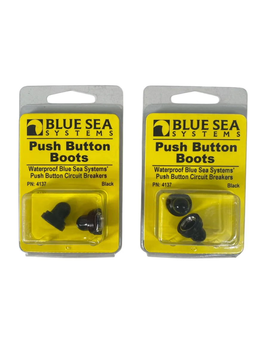 Blue Sea Systems 4137 Waterproof Push Button Boots For Circuit Breakers ...