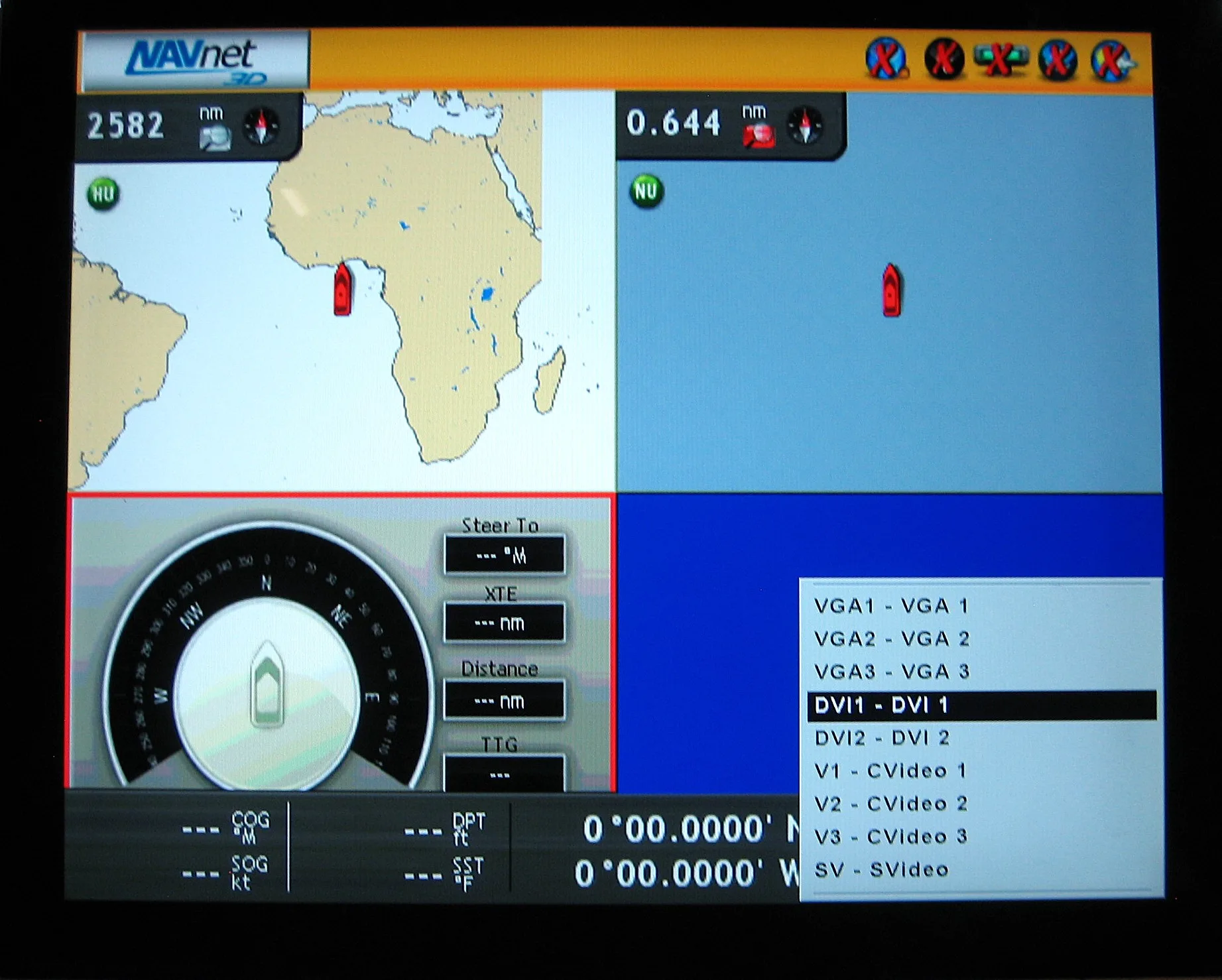 KEP Marine ~Glass Bridge Display KEPMGB-19 w/Accessories *Bench-Tested ...