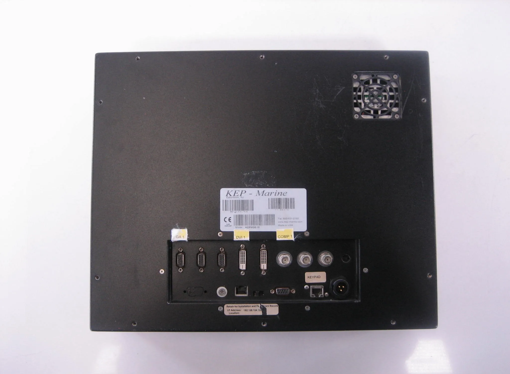 KEP Marine ~Glass Bridge Display KEPMGB-19 w/Accessories *Bench-Tested ...