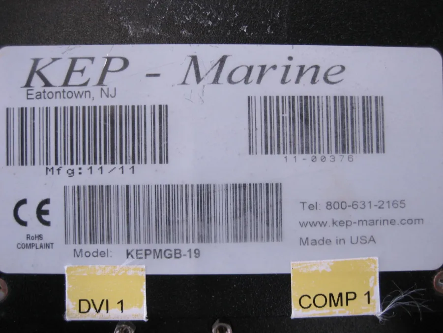 KEP Marine ~Glass Bridge Display KEPMGB-19 w/Accessories *Bench-Tested ...