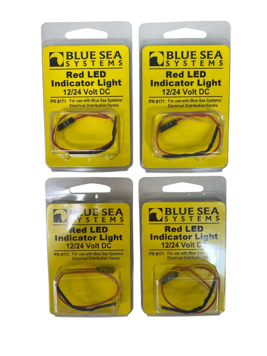 Blue Seas Led Indicator Lights Buy 5 BBT 120 Volt Waterproof Blue LED ...