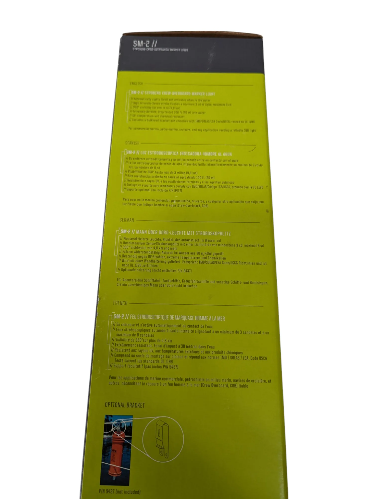 ACR SM-2 Water Activated Marker Light Xenon Strobe Safety Light P/N ...