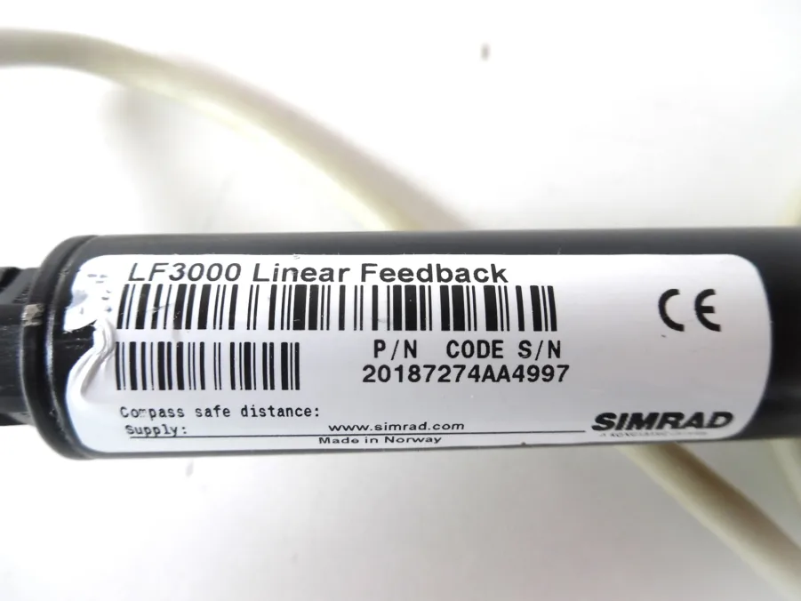 Simrad LF3000 Linear Feedback Sensor w/ LFI3000MK2 Interface Box Tested ...