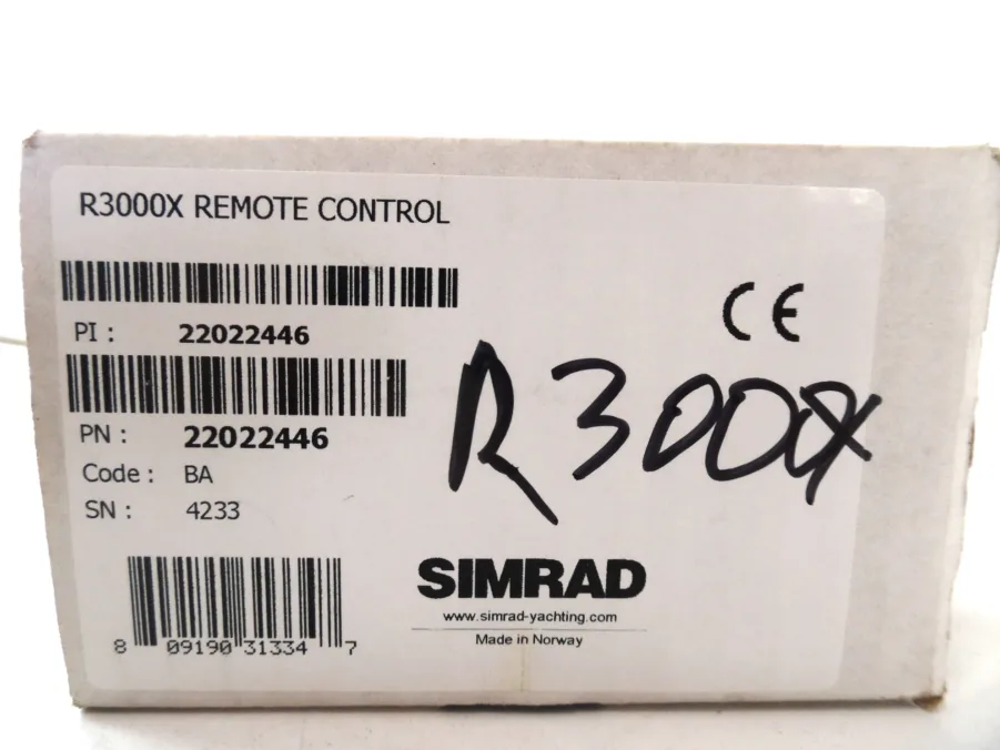 Simrad Robertson R3000X Autopilot Remote Control 22022446 *NEW OPEN BOX ...