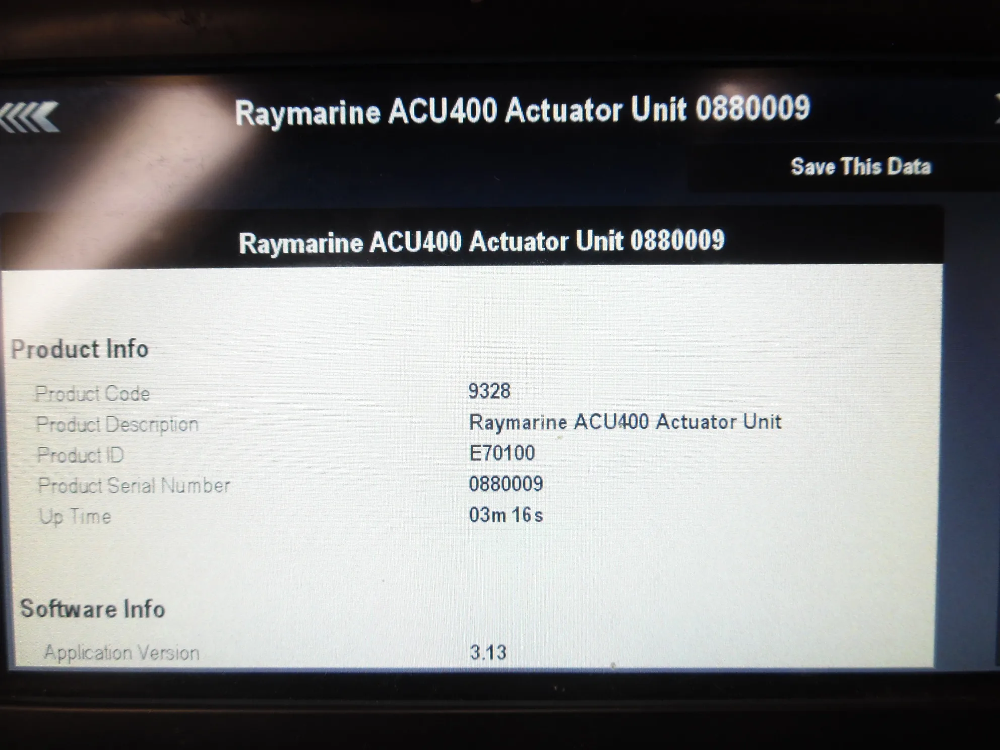 Raymarine ACU-400 Actuator Control Unit E70100 - Max Marine Electronics
