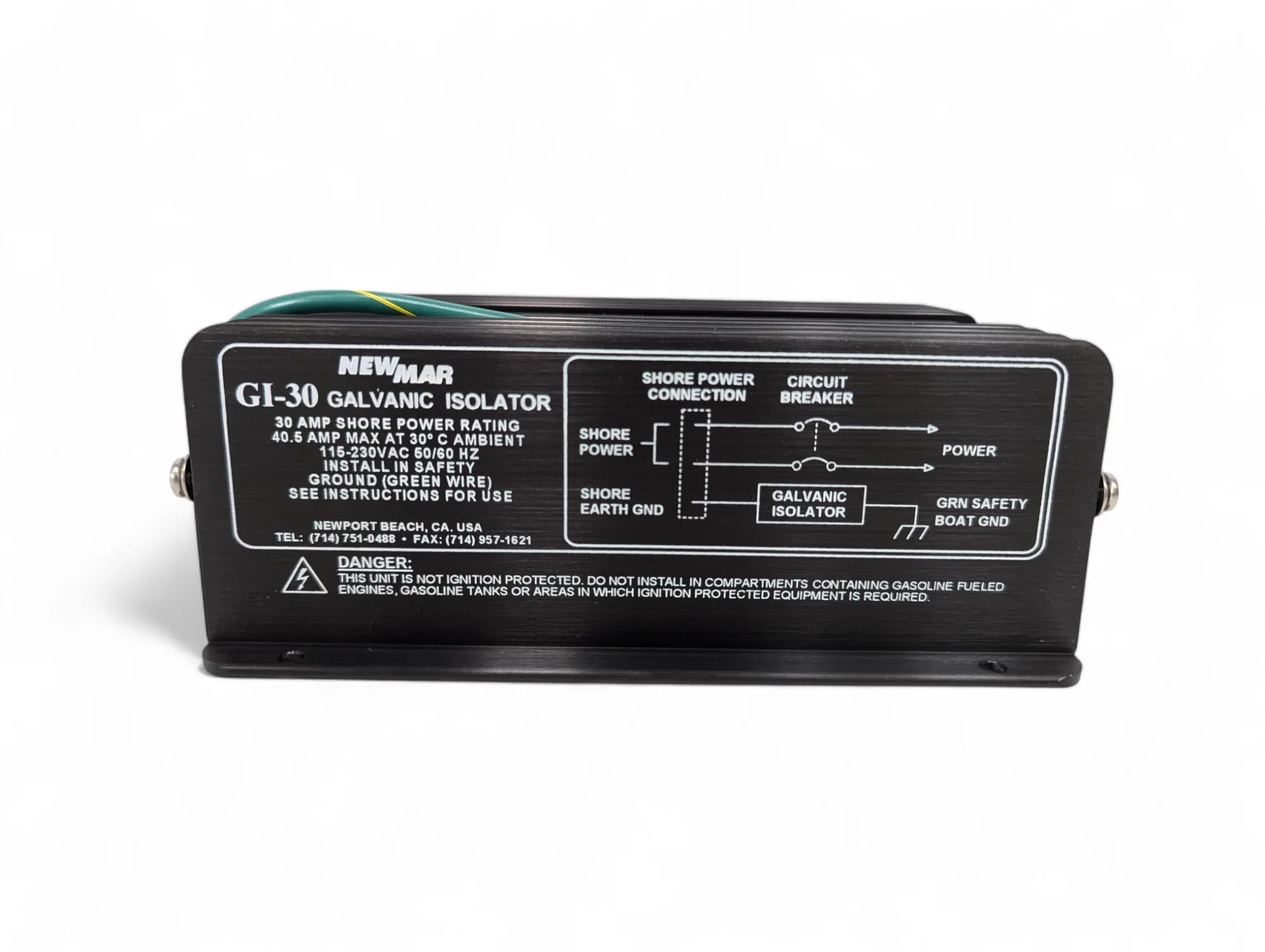 Newmar GI-30 30 amp Galvanic Isolator Corrosion Protection NEW Open Box ...