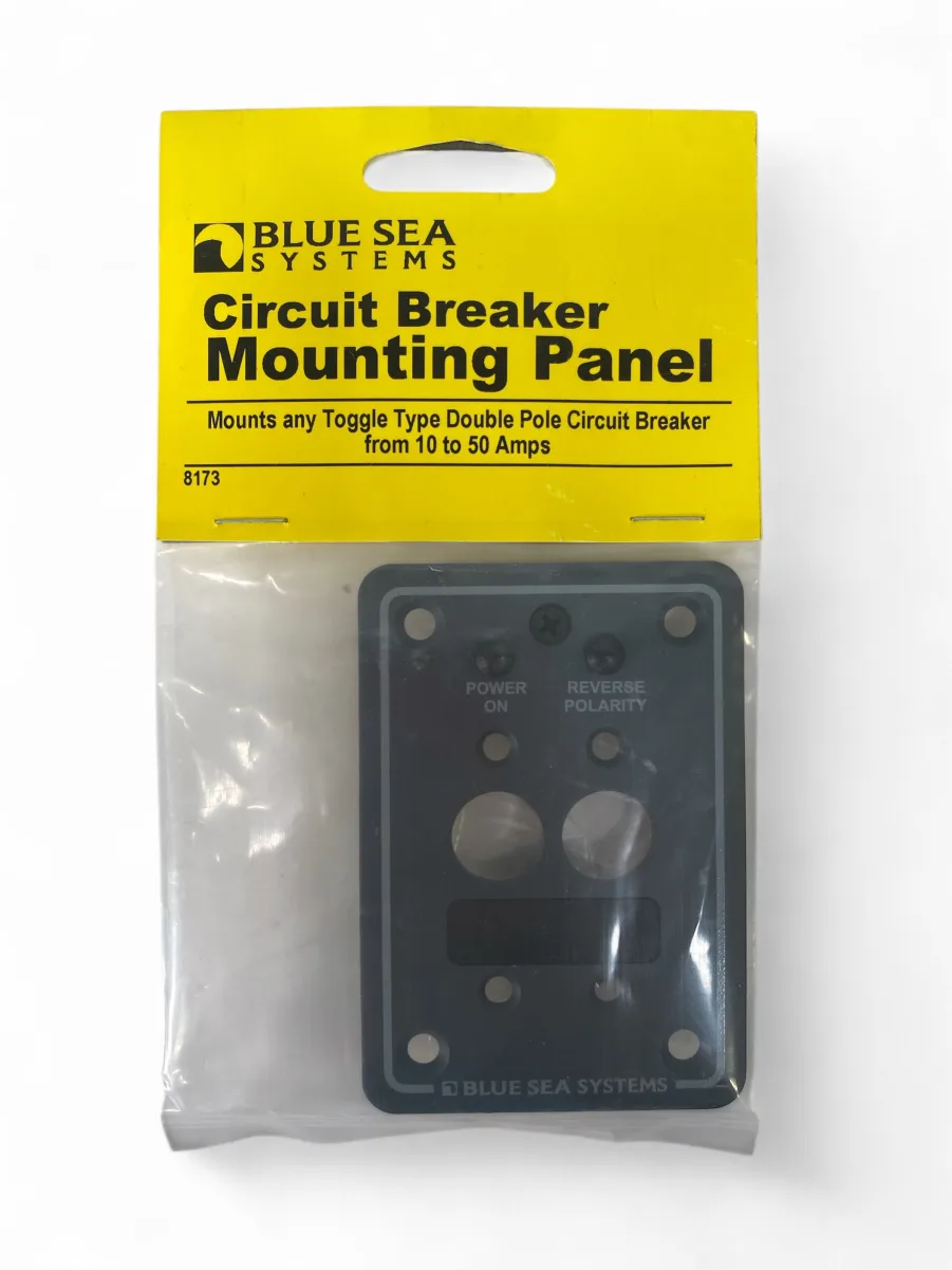 Blue Sea System 8173 Toggle Type - Double Pole Circuit Breaker Mounting ...