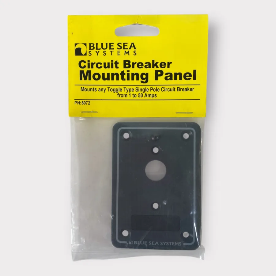 Blue Sea System 8072 Toggle Type - Single Pole Circuit Breaker Mounting ...